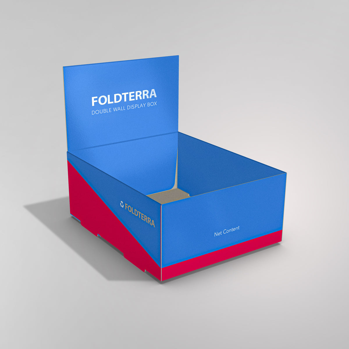 DOUBLE WALL DISPLAY BOX – FOLDTERRA