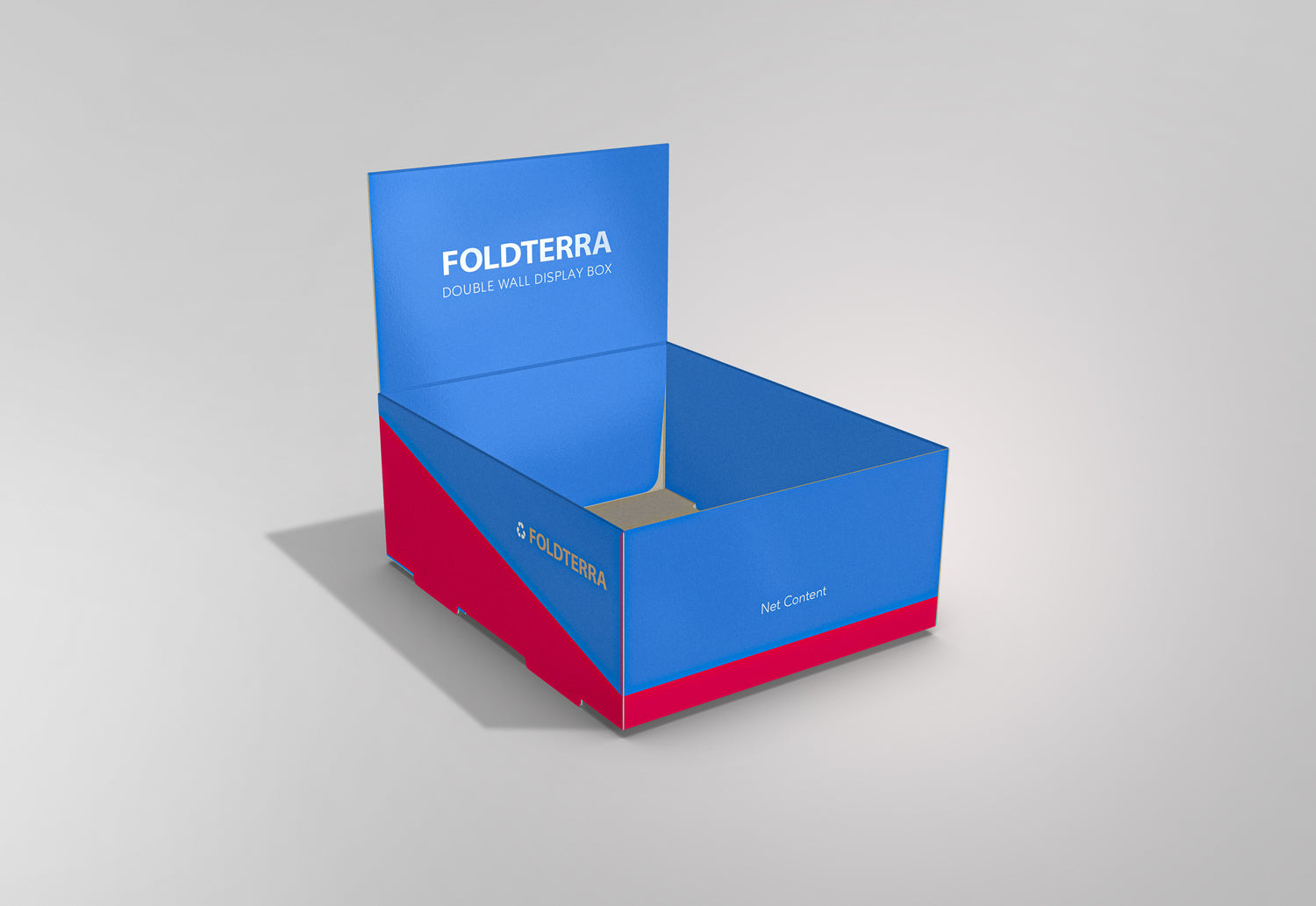 DOUBLE WALL DISPLAY BOX – FOLDTERRA