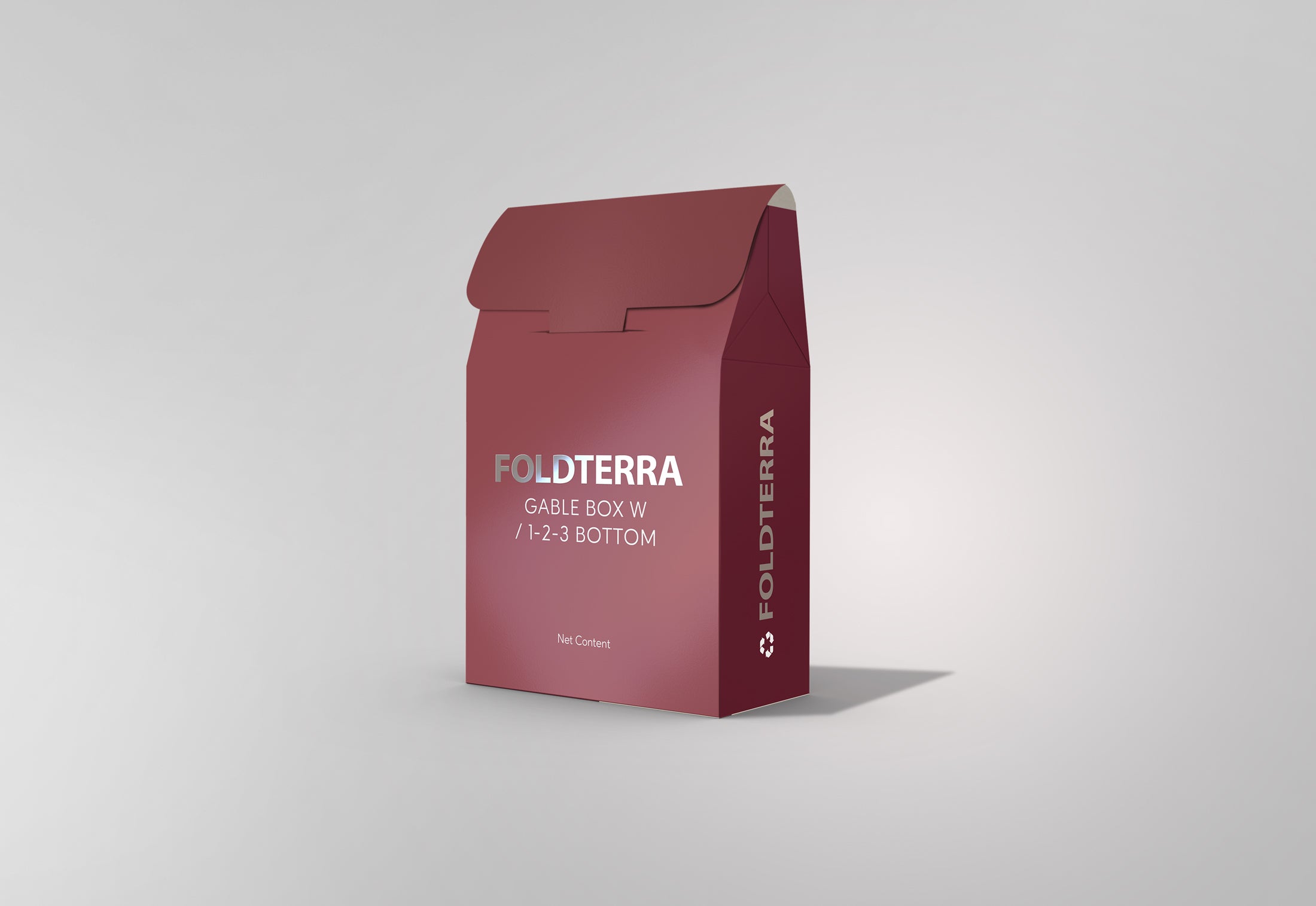 GABLE BOX W/ 1-2-3 BOTTOM – FOLDTERRA